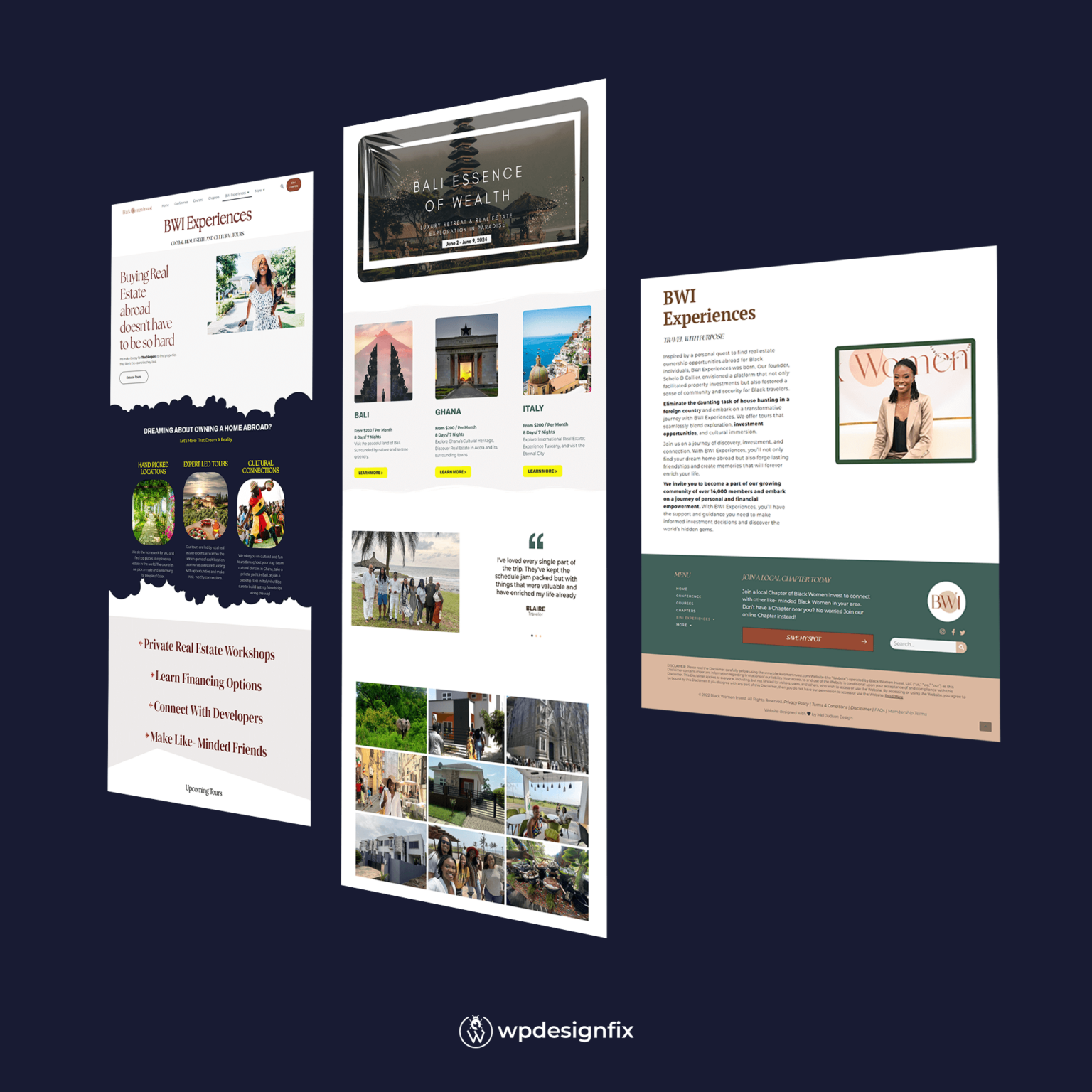 WordPress Website Redesign for Black Women Invest in Dallas Senior ...